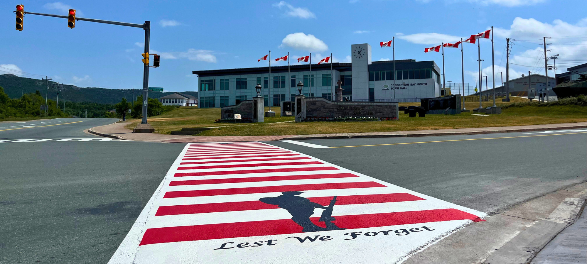 Conception Bay South Unveils Veterans Crosswalks - Town of Conception ...